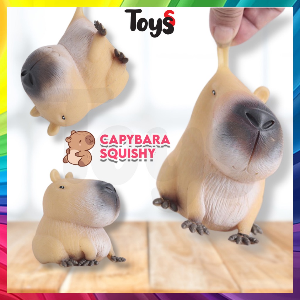 Toyss Capybara Squishy Toy Big Squishy Anti Stress Toy Squishi Squisy ...