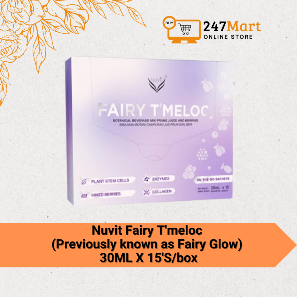 NUVIT Fairy T'meloc (Mix Prune Juice And Berries) 30ml X 15 Sachets ...