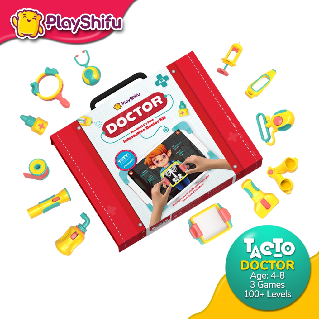PlayShifu Tacto Doctor - Interactive Doctor Kit for Ages 4-8 | Digital ...