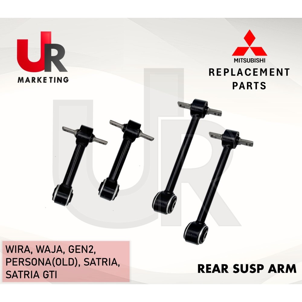 PROTON WIRA, WAJA, GEN2, PERSONA REAR SUSPENSION ARM LONG & SHORT ...