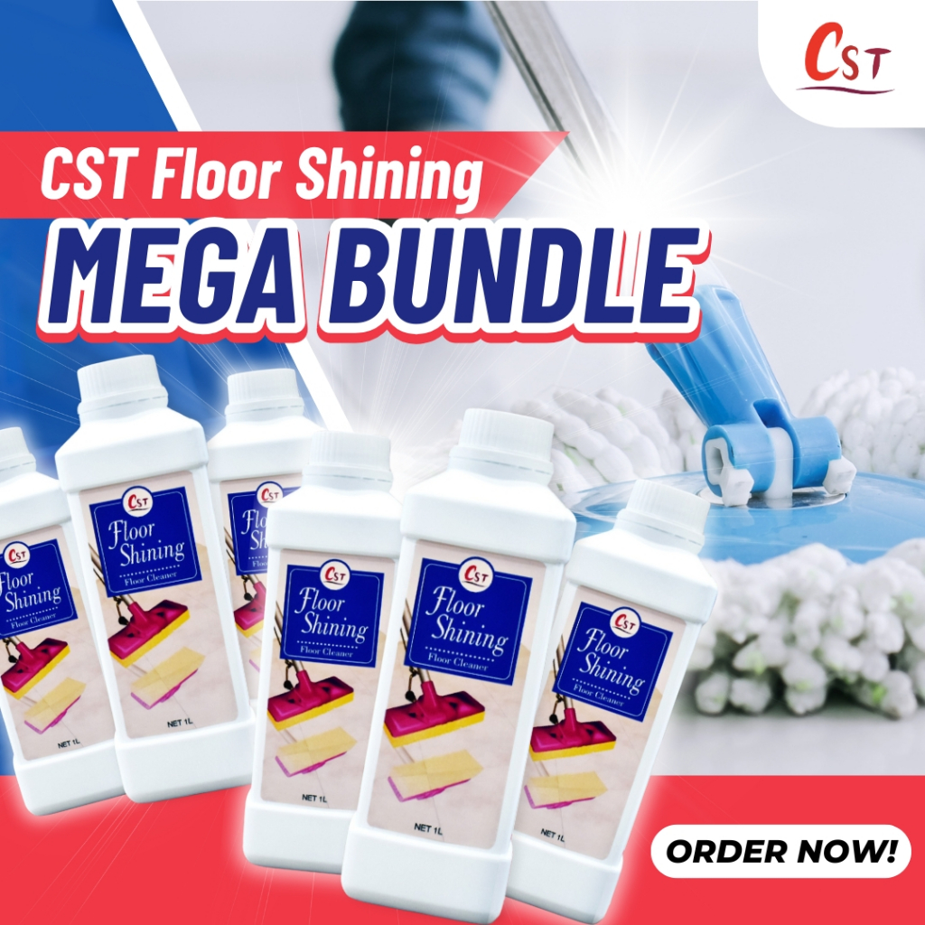 【Mega Bundle】CST Floor Shining Non-Toxic & AntiBacterial Floor Cleaner ...
