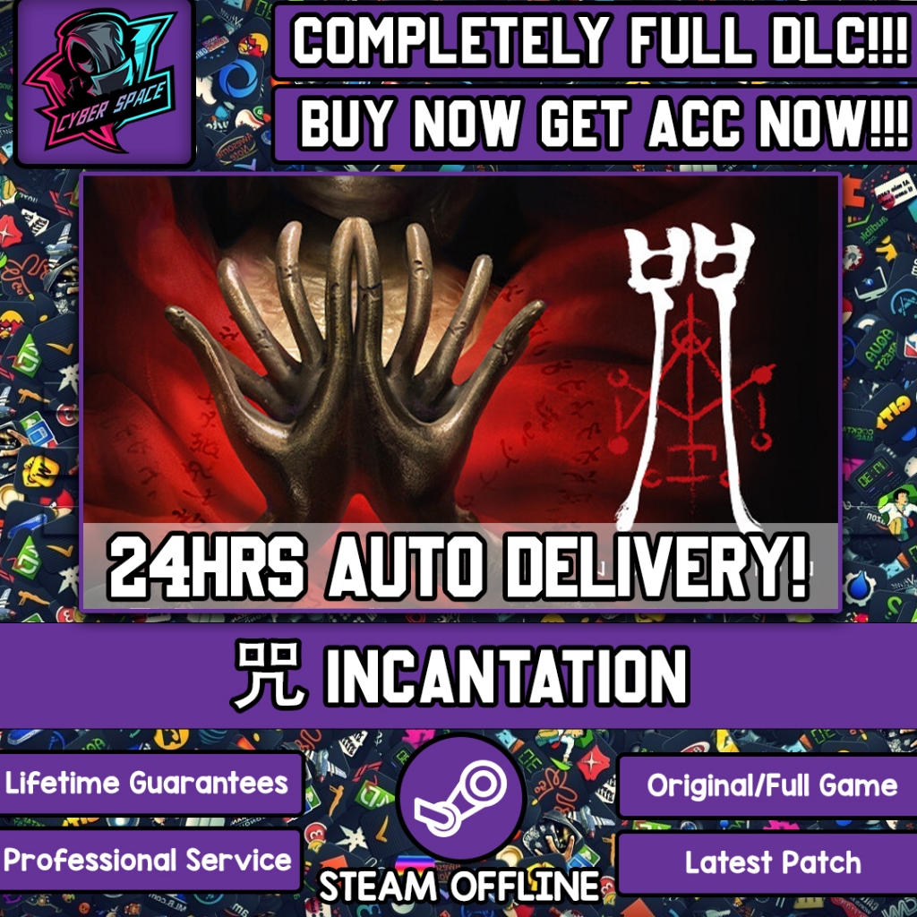 Incantation | 咒 [Auto Delivery] [Steam Offline] [Full DLC] Cyber Space ...