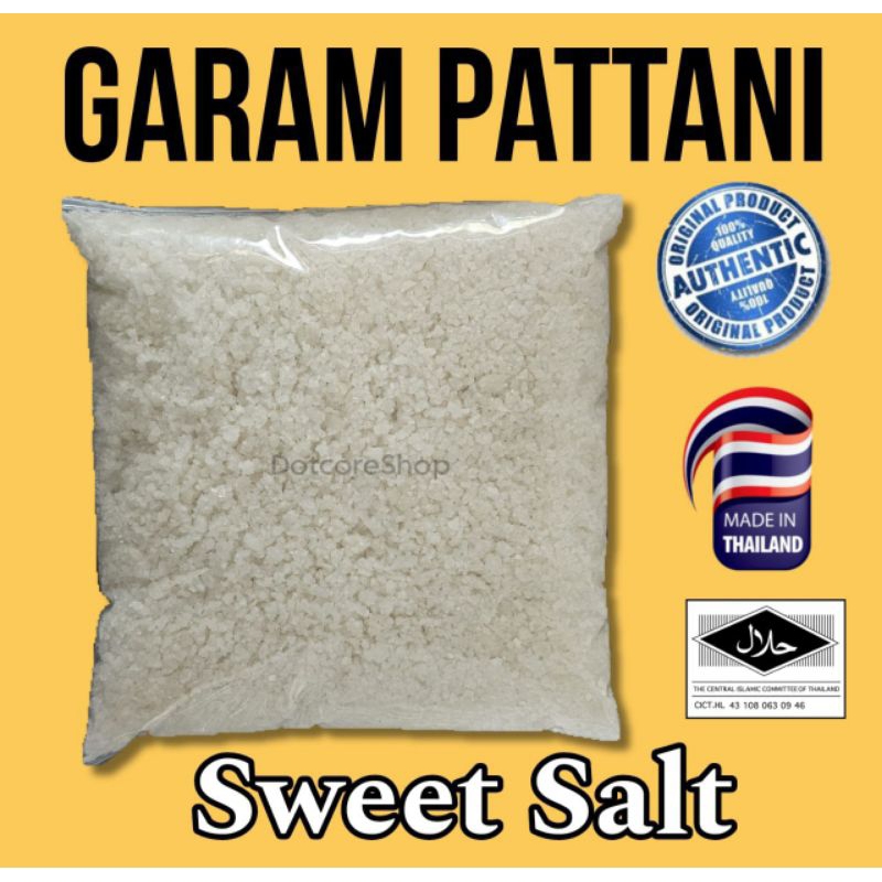 GARAM ORIGINAL PATTANI THAILAND / PATTANI SWEET SALT 3 KG | Shopee Malaysia