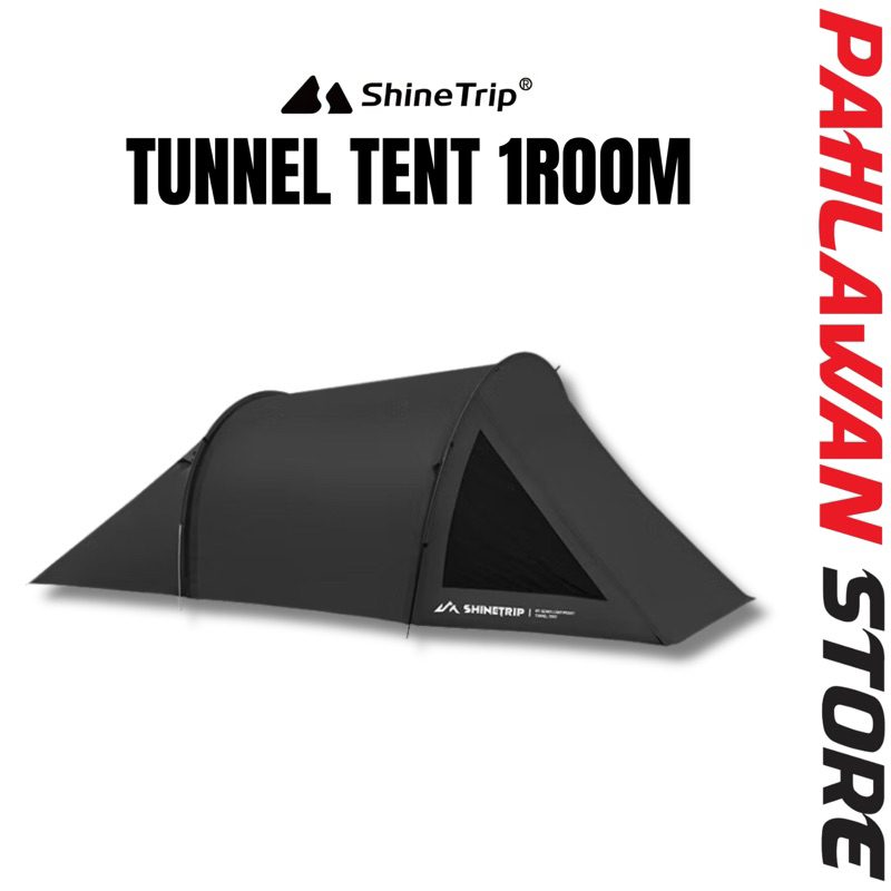Shinetrip 05 Series Tunnel Tent 1 Room 1 Living Hall Extendable Tarp ...