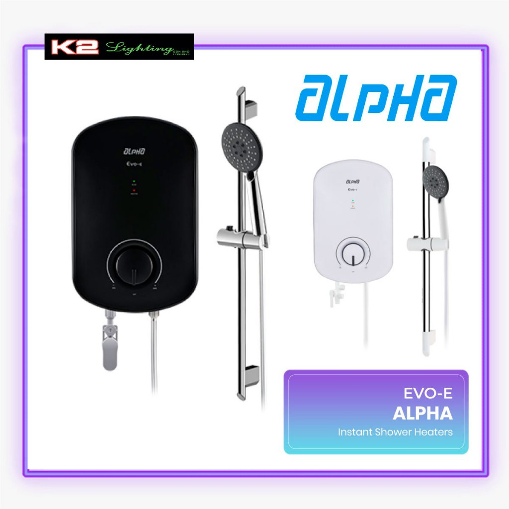 ALPHA EVO-E Instant Shower Heater | Shopee Malaysia