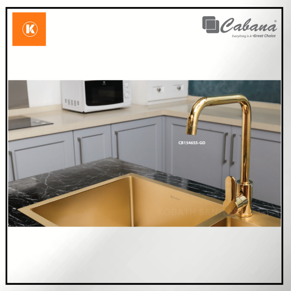 CABANA PILLAR MOUNTED KITCHEN COLD TAP(MATT,BLACK,GUNMETAL,ROSE GOLD ...