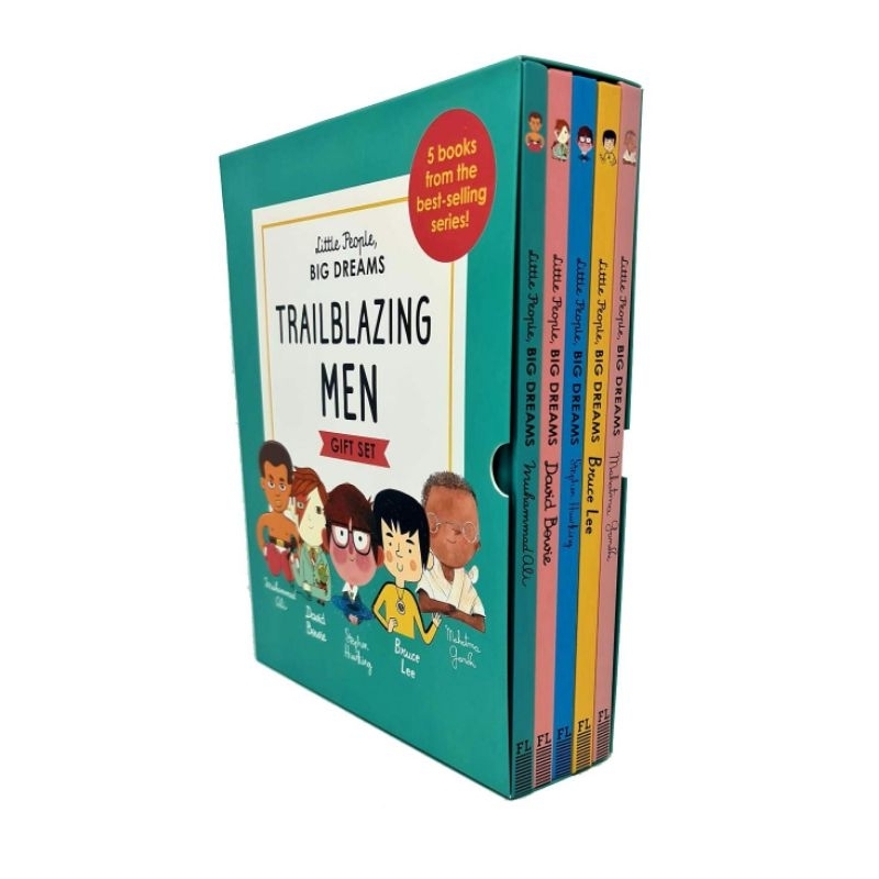 Trailblazing Men 5 Book Boxed Gift Set : Muhammad Ali, David Bowie ...