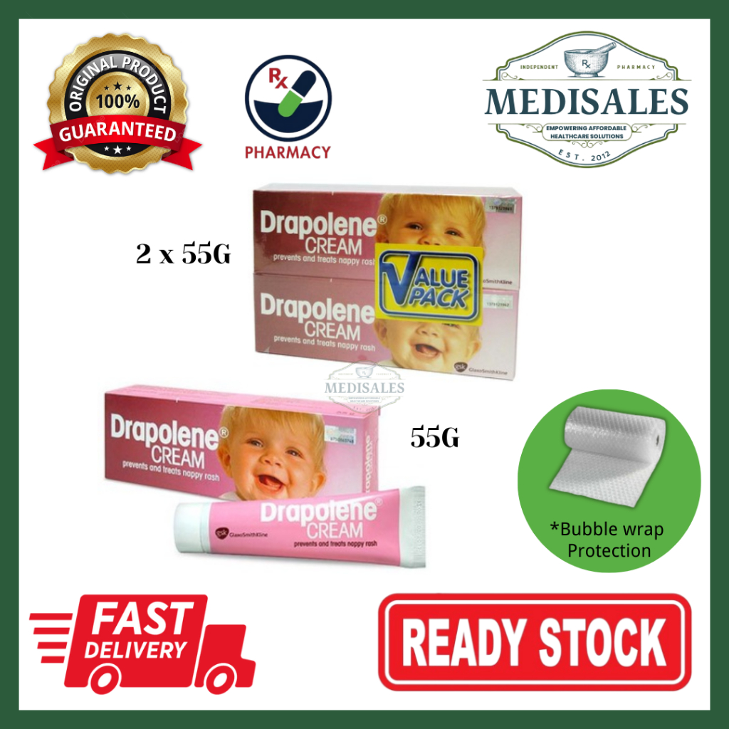 DRAPOLENE CREAM 55G | 2 X 55G | Shopee Malaysia
