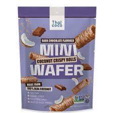 THAI COCO DARK CHOCOLATE VEGAN MINI WAFERS | Shopee Malaysia