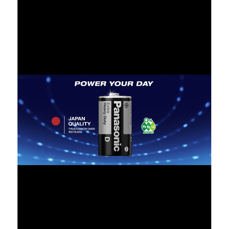 PANASONIC EXTRA HEAVY DUTY D/C/AA/AAA MANGANESE BATTERY (2PC/4PC/6PC) | Shopee Malaysia