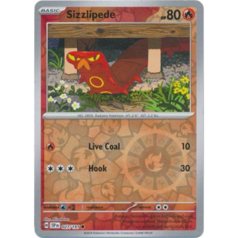 Pokémon TCG Sizzlipede 027/191 | Shopee Malaysia