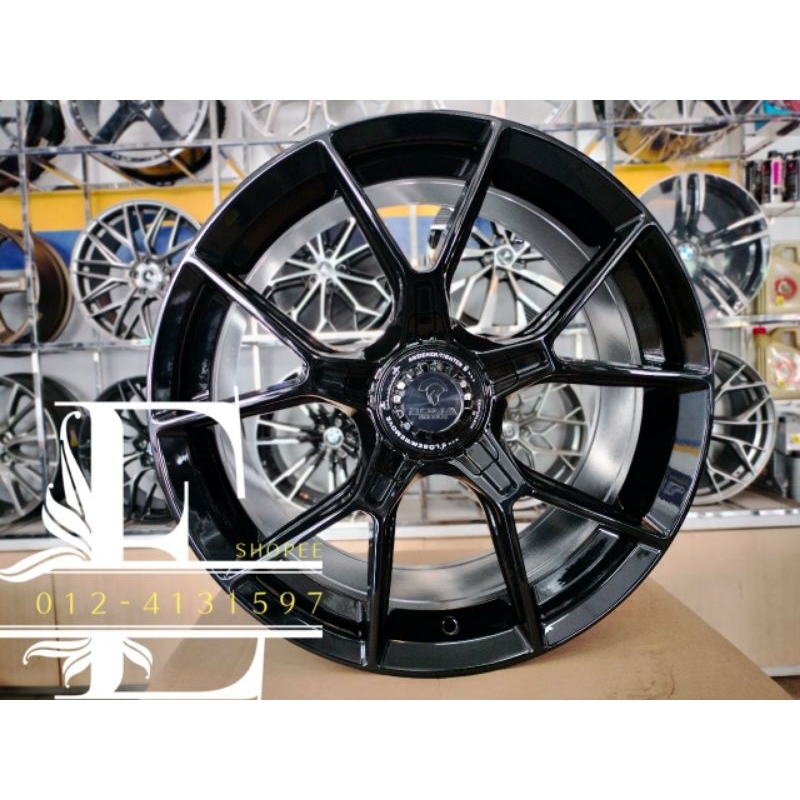 NEW SPORT RIM 18 INCH RM2380 4PC RIM MERCEDES BENZ CIVIC X50 VELLFIRE ...