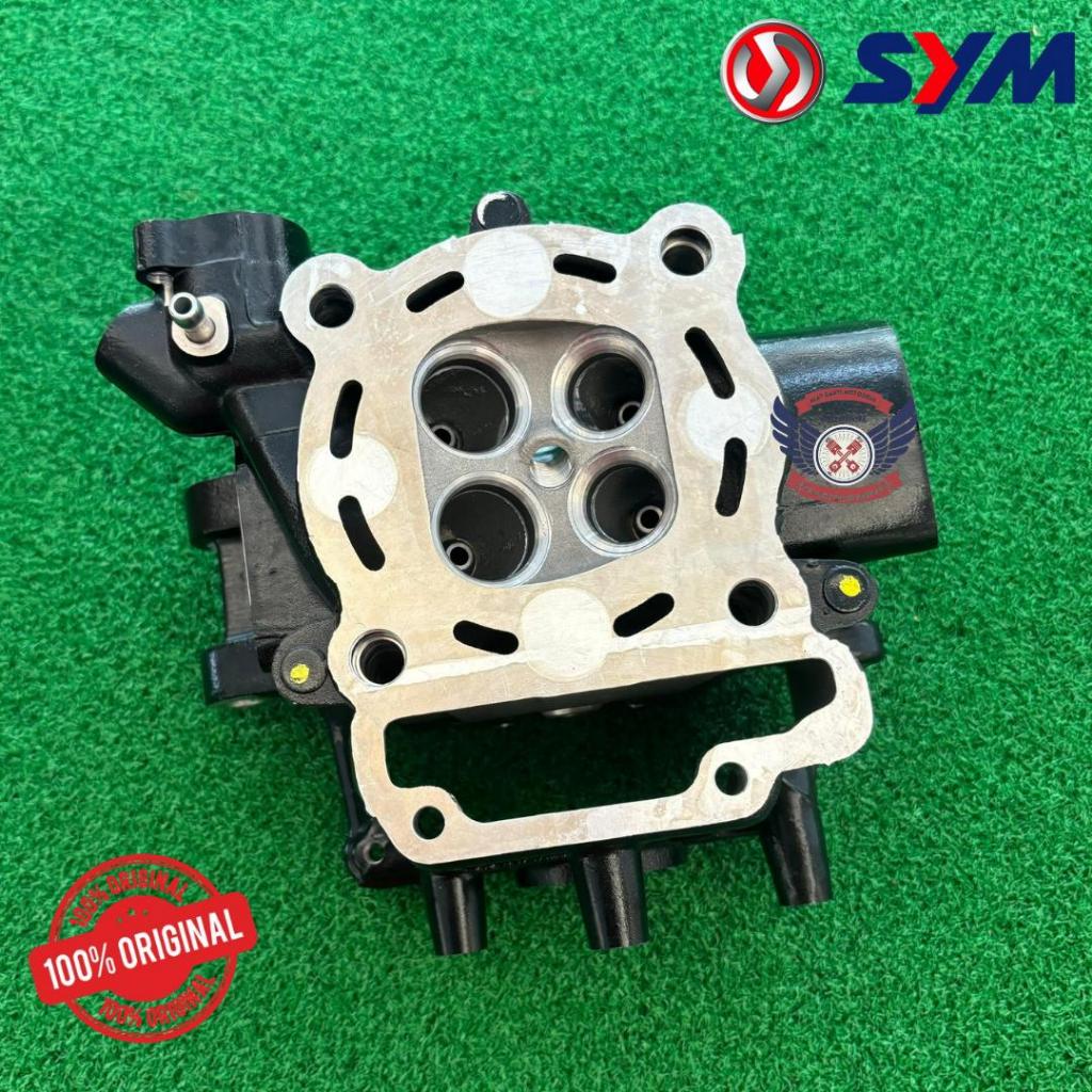 [100% ORI] SYM VF3i CYLINDER HEAD COMP ASSY MODEL VF3-i VF3 i 185 Part No 12200-VF3-000-FG 100% ...