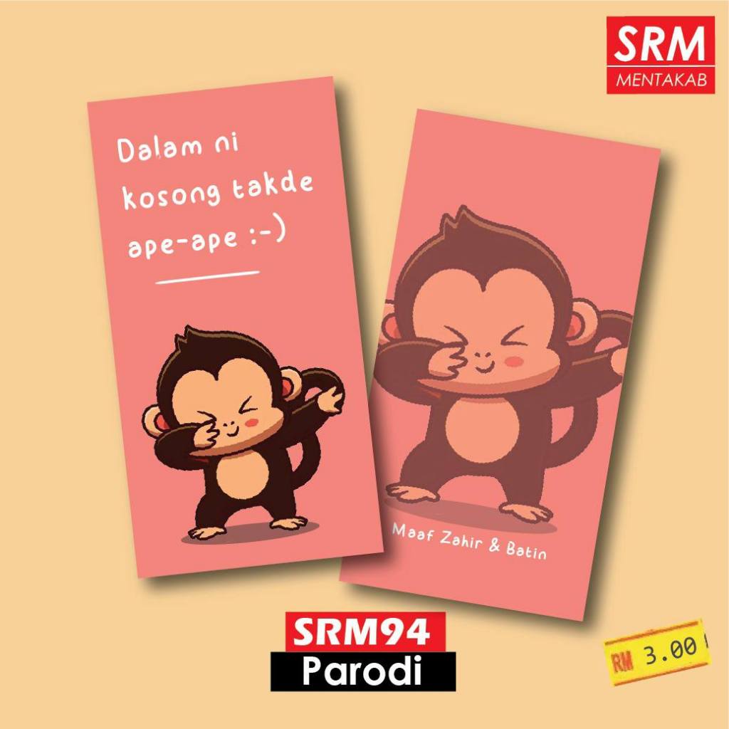 Sampul Raya Skrip Kartun| 1 Paket 10pcs | Sampul Raya Viral 2025 ...
