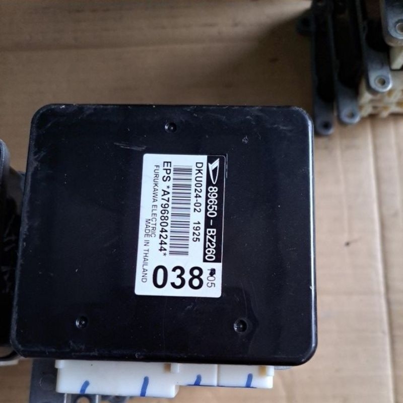 Original ECU EPS Axia (89650-BZ260)038 Electric power steering ECU ...