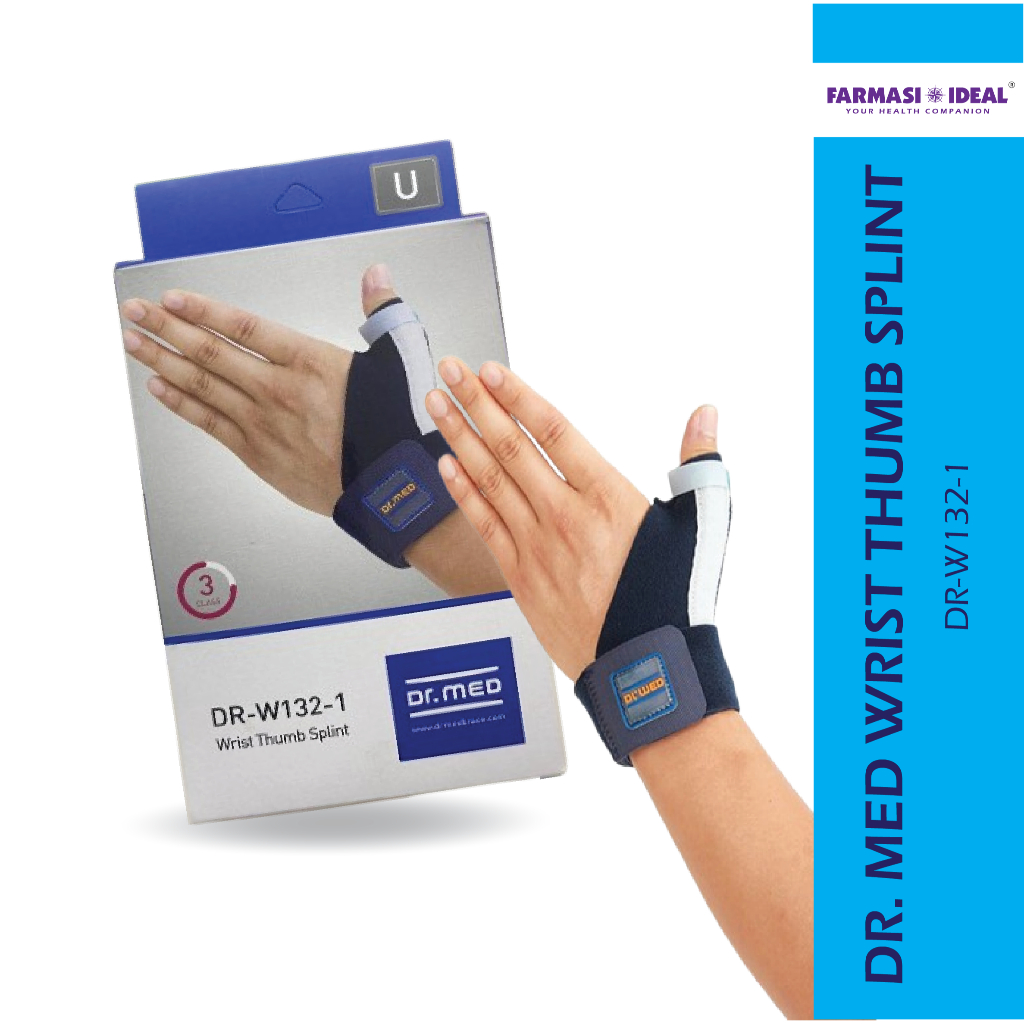 DR.MED WRIST THUMB SPLINT [DR-W132-1] - Universal Size | Shopee Malaysia