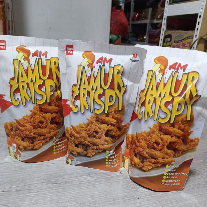 Jamur Crispy berbagai varian rasa | Shopee Malaysia