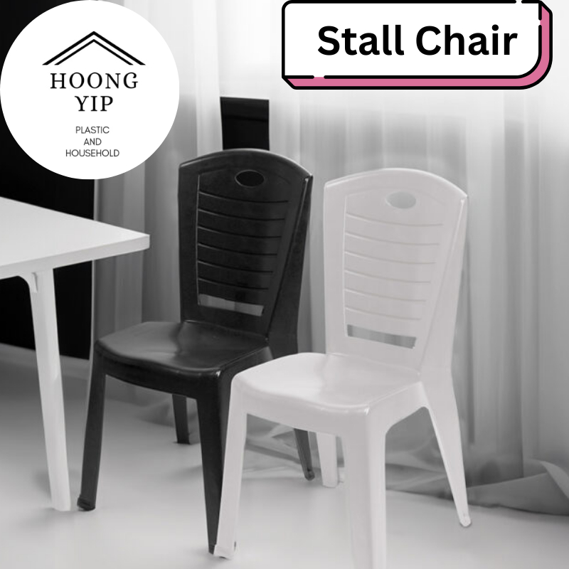 Stall Chair / Plastic PP Chair | Shopee Malaysia