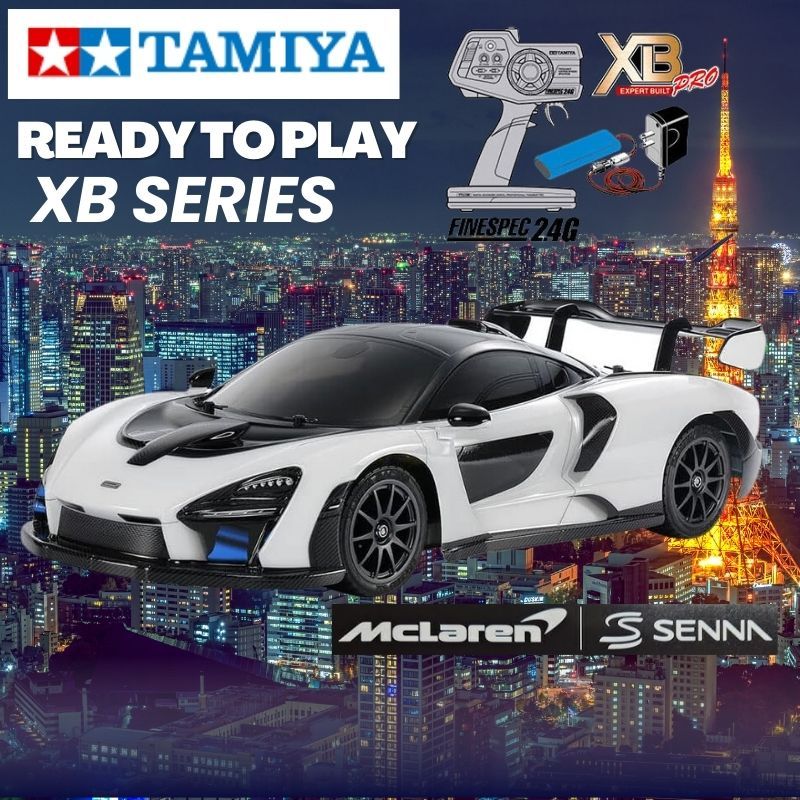 Tamiya 1/10 XB Series No.236 McLaren Senna (TT-02 Chassis) Painted ...