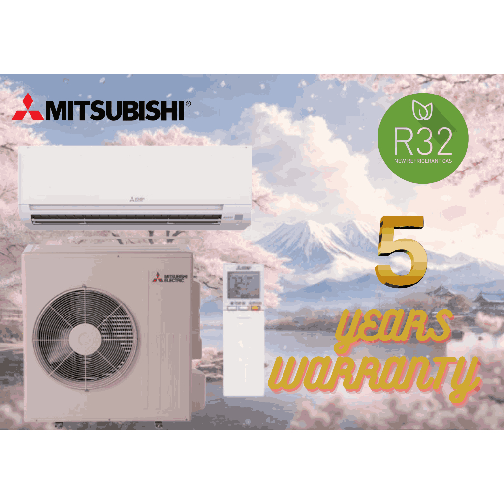 MITSUBISHI JR-SERIES NON-INVERTER WALL (MS-JR10VF/MS-JR13VF/MS-JR18VF ...