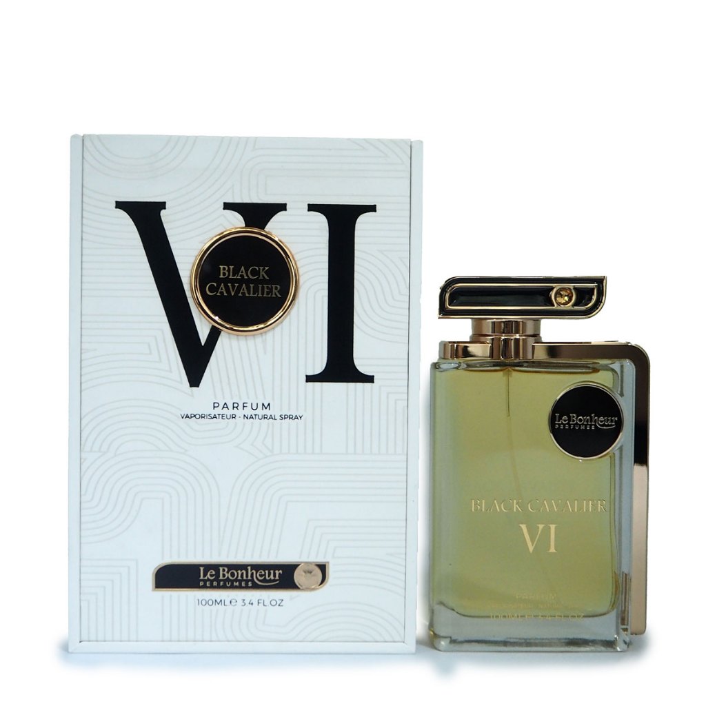 VI BLACK CAVALIER EAU DE PARFUM 100ML BY LE BONHEUR PERFUMES { ORIGINAL ...