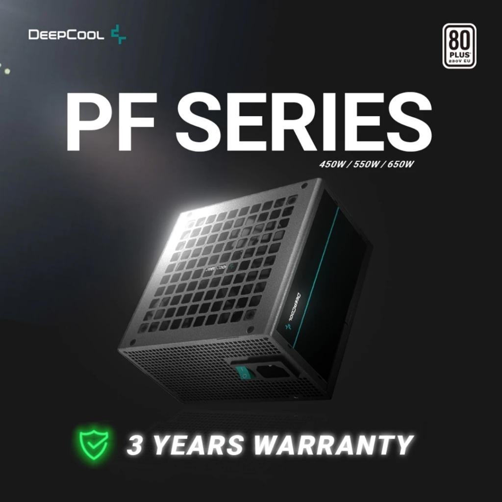 DeepCool PF450 / PF550 / PF650 PF Series Power Supply Unit 80 PLUS ...