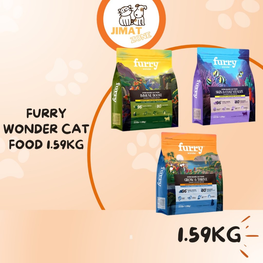 Furry Wonder Oven Baked Cat Food (1.59kg) | Shopee Malaysia