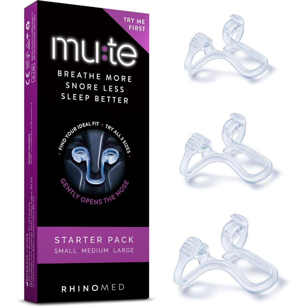 Mute Nasal Dilator for Snore Reduction - Anti-Snoring Aid Solution ...