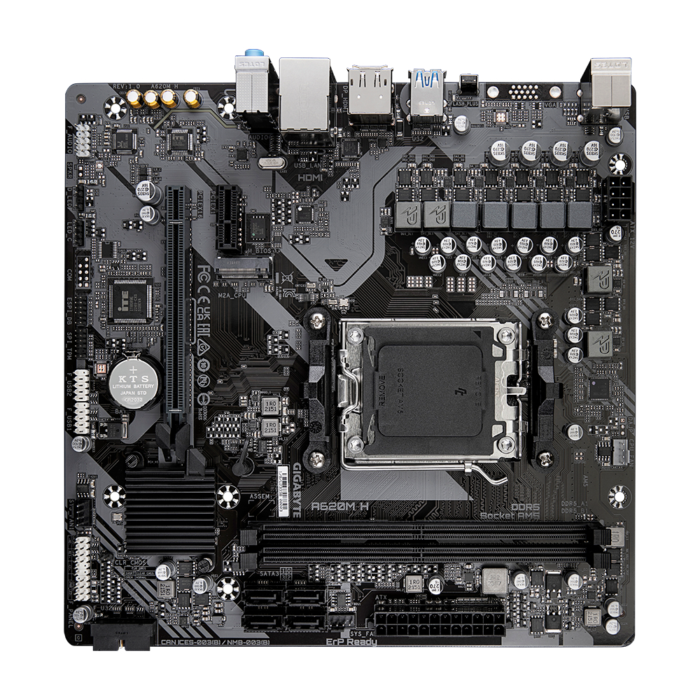 GIGABYTE A620M H D5 AM5 MOTHERBOARD COMBO DEAL RYZEN 5 7500F / 7600 ...