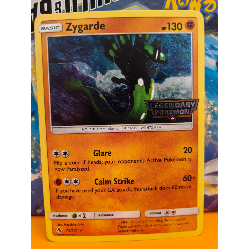 Zygarde - 72/131 (Cosmos Holo) | Shopee Malaysia