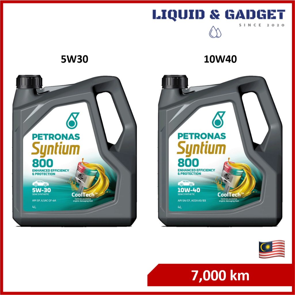 PETRONAS Syntium 800 5W30 (4L) / 10W40 (4L) | Shopee Malaysia