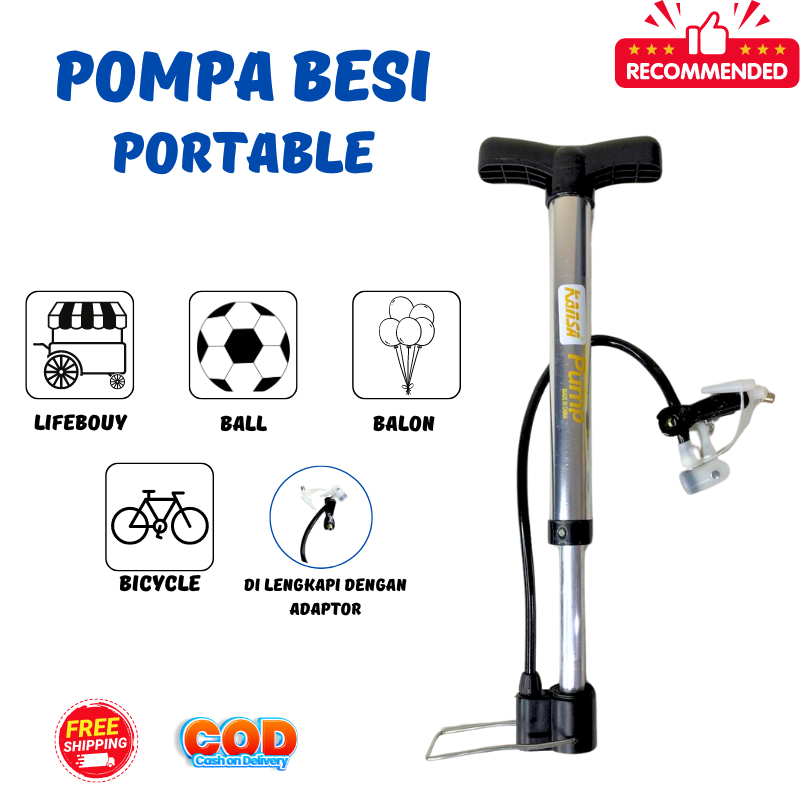 KANSA Inflator Portable Multifunctional Air Pump For Balls/Bicycles ...