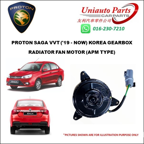 PROTON SAGA VVT ('19 - NOW) KOREA GEARBOX RADIATOR FAN MOTOR (APM TYPE ...