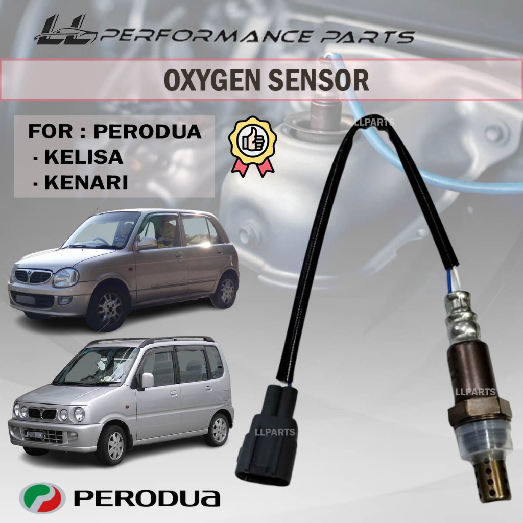 DAIHATSU Perodua Kelisa Kenari O2 Sensor Oxygen Exhaust Lambda Sensor 89465-87Z03 2Pin | Shopee ...