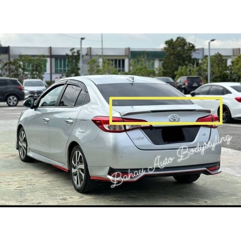 Toyota Vios 2019-2021 Spoiler (PU) | Shopee Malaysia