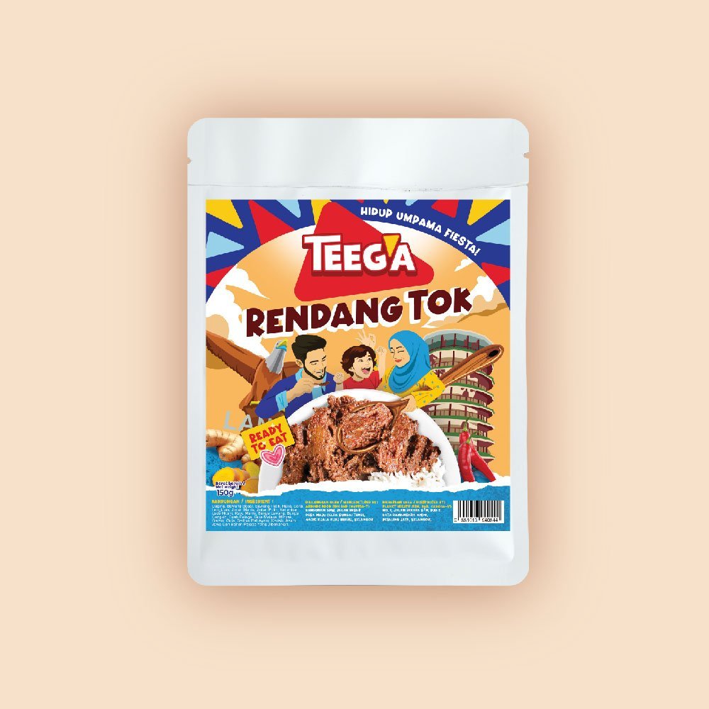 TEEGA LAOK - Laok Rendang Tok (150g) | Shopee Malaysia