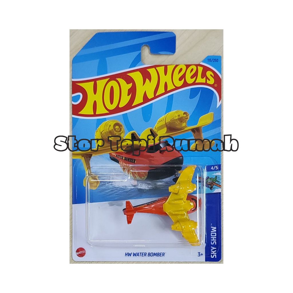 Hot Wheels Water Bomber [HW Fantasy Sky Show Rescue] | Shopee Malaysia