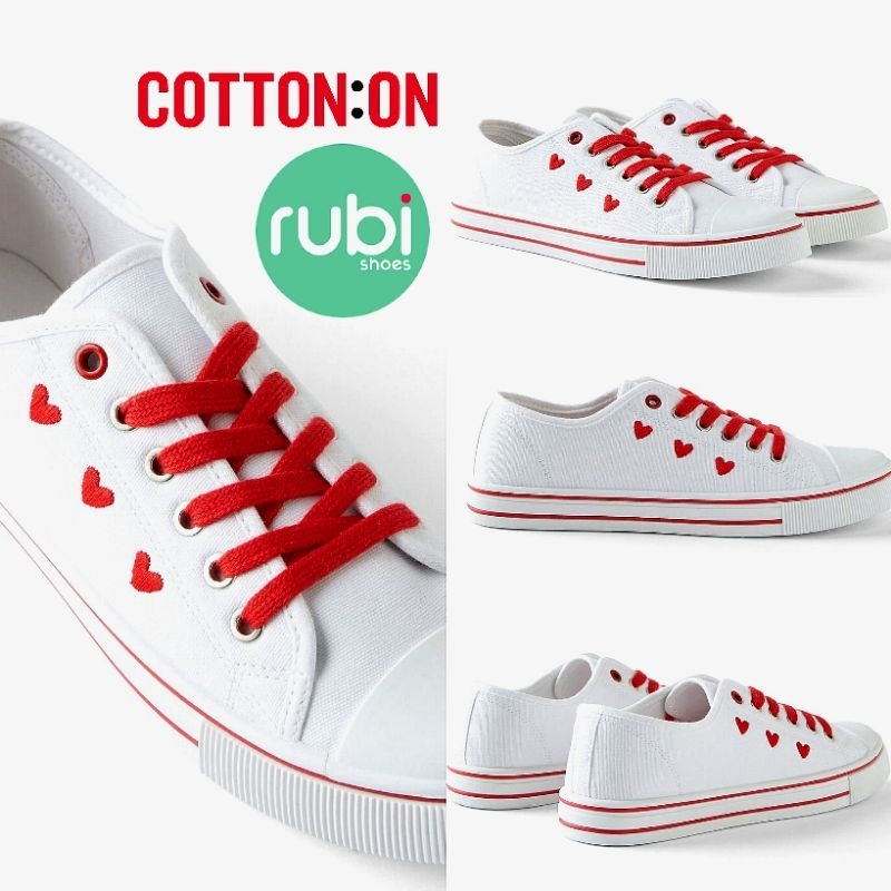 💯🇲🇾 𝙍𝙐𝘽𝙄 𝘾𝙊𝙏𝙏𝙊𝙉-𝙊𝙉 𝙎𝙉𝙀𝘼𝙆𝙀𝙍𝙎 @ UK6.5 / USA8.5 / EU30 [ONE SIZE ONLY ...