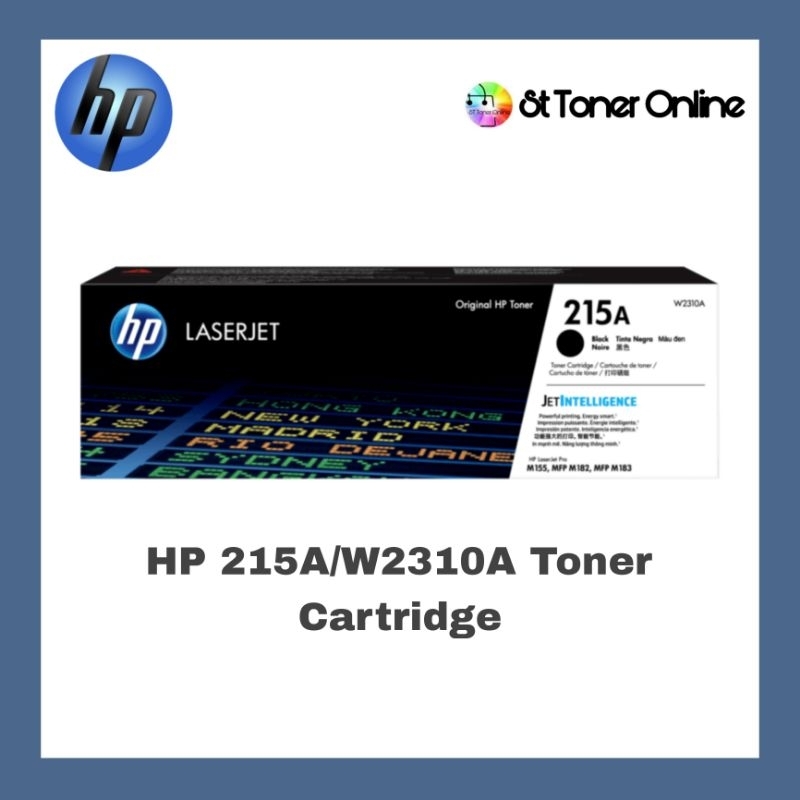 HP 215A/W2310/2311/2312/2313A Laserjet Black Toner Cartridge | Shopee ...