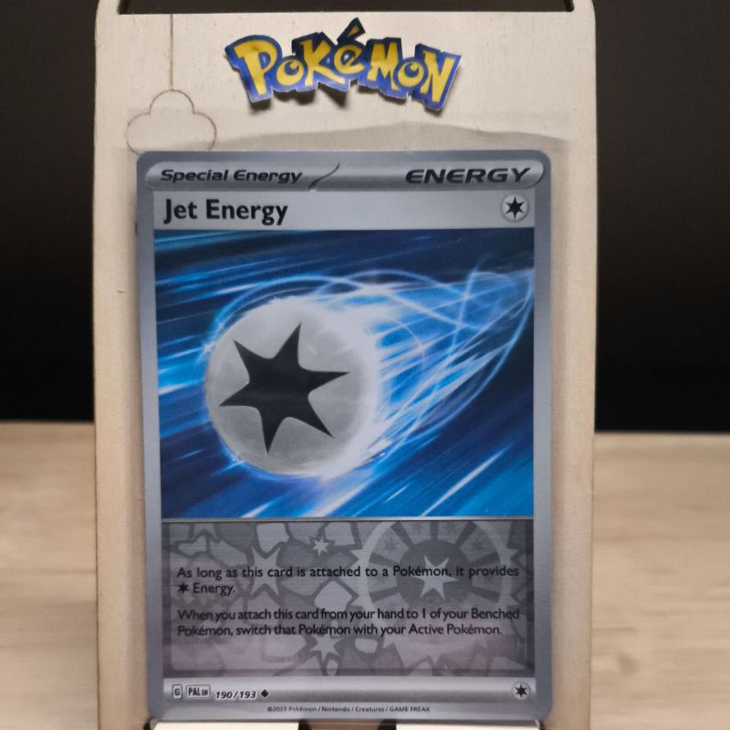 [ORI] Jet Energy PAL 190/193 SV2 Pokemon Paldea Evolved PTCG Card ...