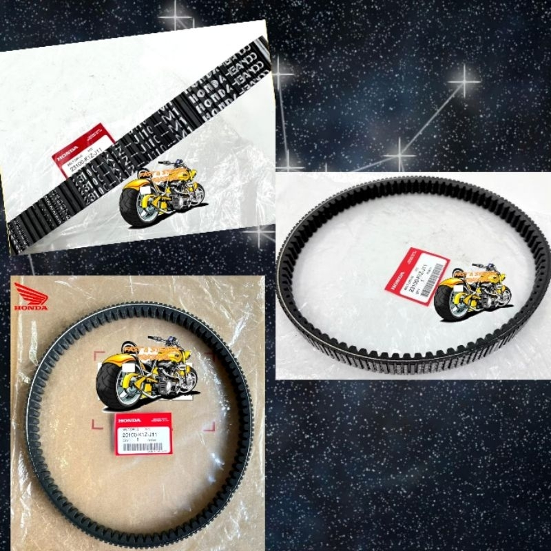 ORIGINAL HONDA ADV160 23100-K1Z-J11/ N21 V BELT | Shopee Malaysia