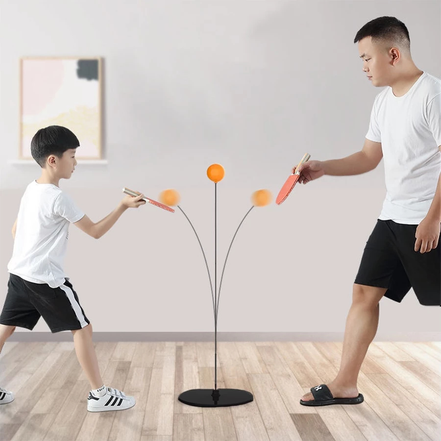 Portable Ping Pong Trainer Kids Table Tennis Ping Pong Sports Exercise ...