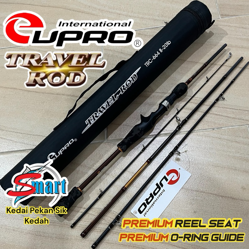 EUPRO TRAVEL ROD CASTING 4 PIECE ROD BC | Shopee Malaysia