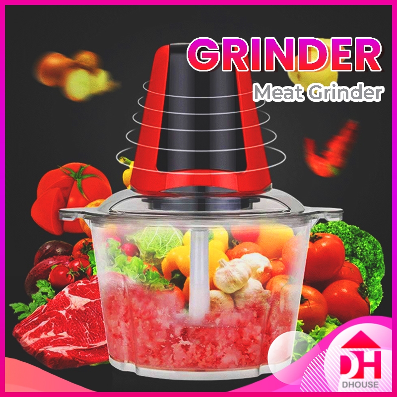 Extra Large 3L Electric Push Button Kitchen Multifunctional Vegetable ...