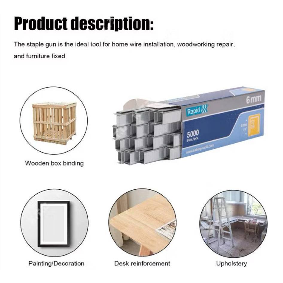 Stapler Gun Bullet Gun Tackle Nail Refill/ Ubat Stepler 打钉枪芯 | Shopee ...