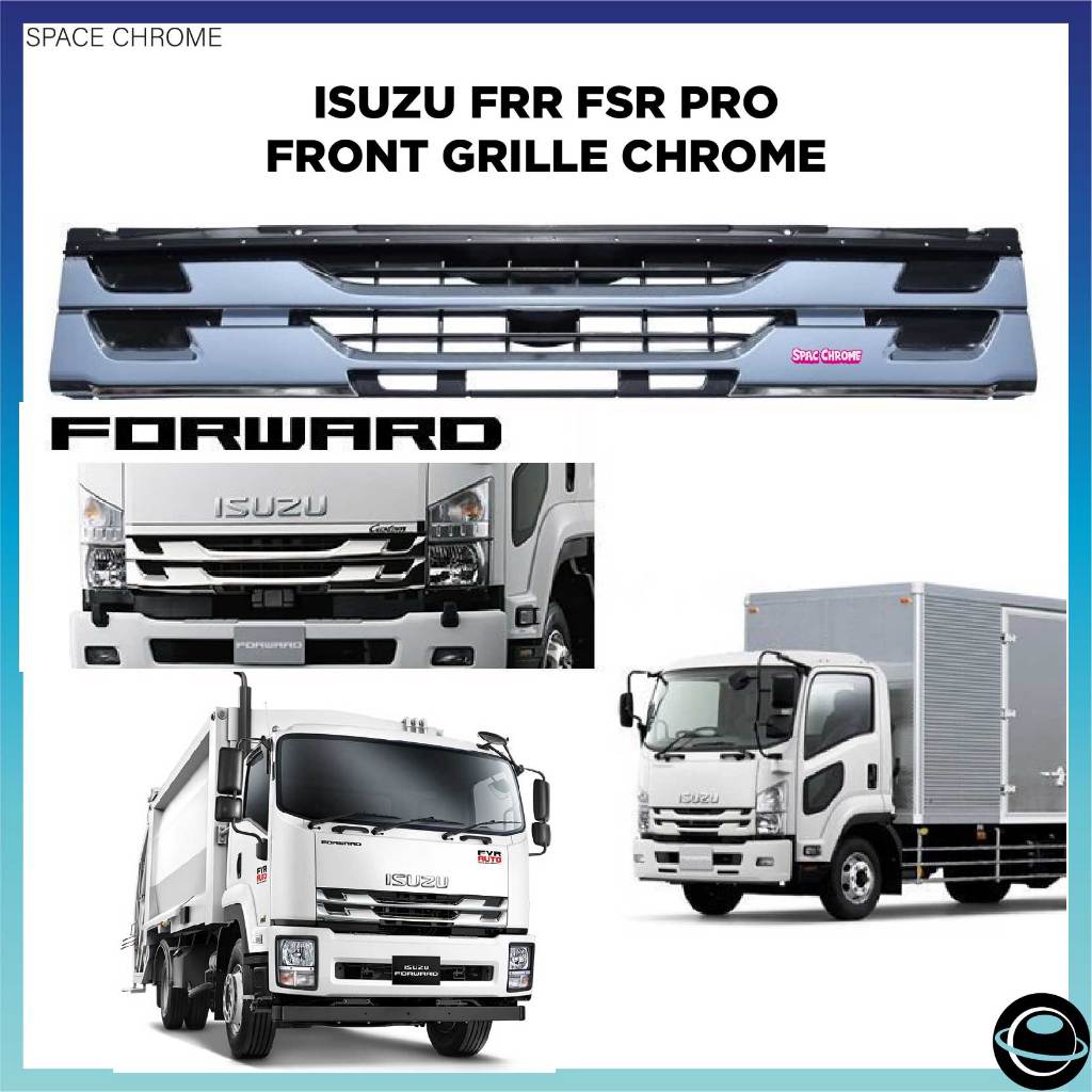 ISUZU FRR FSR PRO FVR240 FRONT GRILLE CHROME | Shopee Malaysia