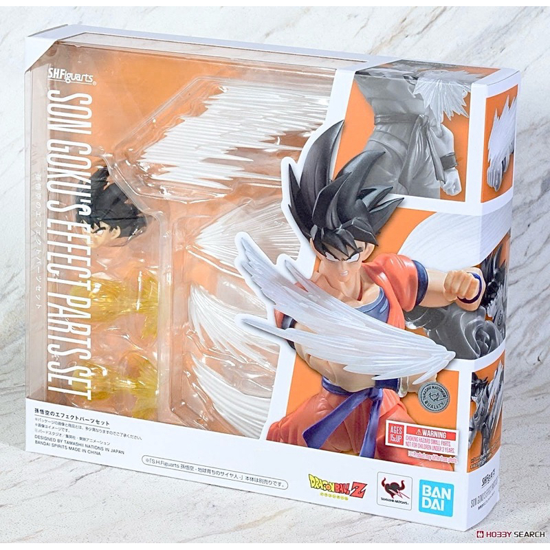Bandai SHF S.H.Figuarts SON GOKU'S EFFECT PARTS SET | Shopee Malaysia