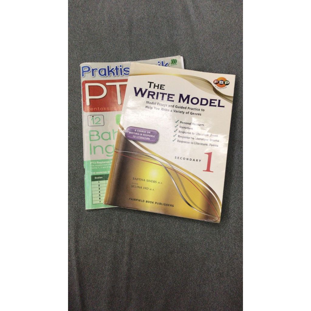 The Write Model 1 (Model Essay) and PT3 Practice Bahasa Inggeris (Pre ...
