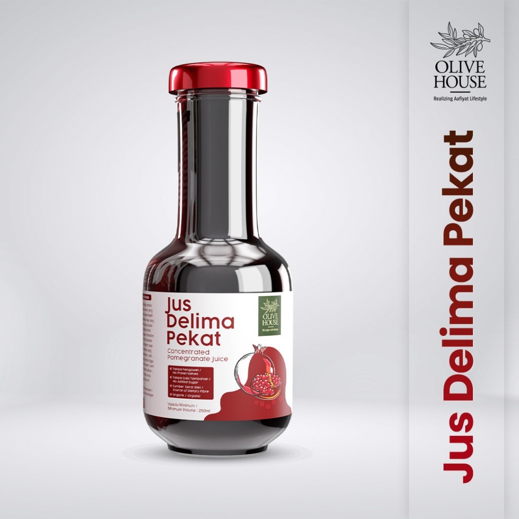 Olive House Jus Pati Delima Pekat (250ml) | Shopee Malaysia