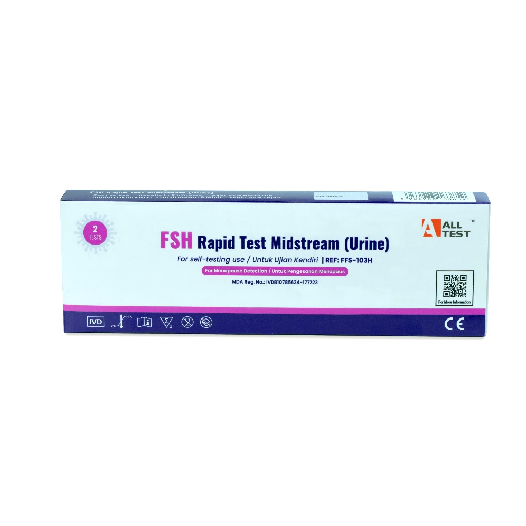 FSH Rapid Test Midstream (2 tests) | Shopee Malaysia